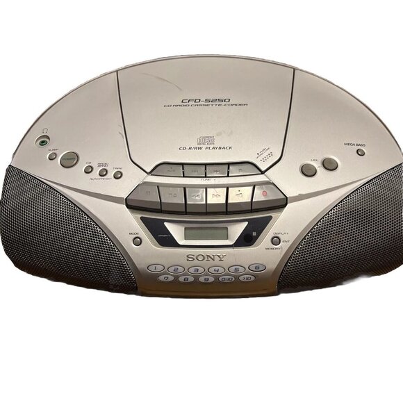 Sony | Portable Audio & Video | Sony Cfds25 Cd Radio Cassettecorder ...